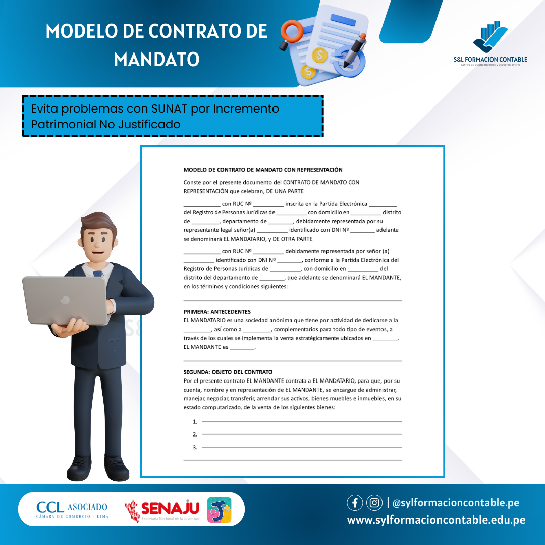 🎁 FORMATO GRATUITO: CONTRATO DE MANDATO (Descárgalo aquí) – S&L ...